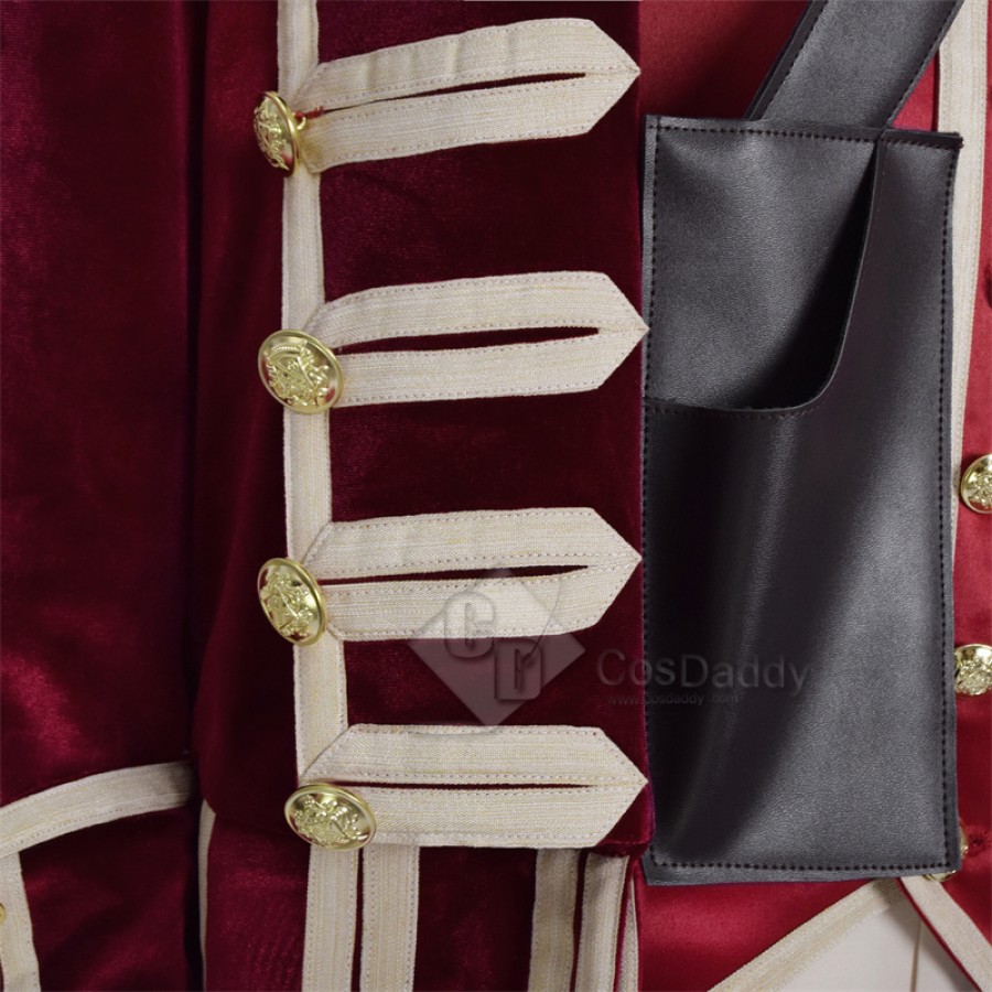 Peter Pan And Wendy Jude Law Captain Hook Cosplay Costume Halloween ...